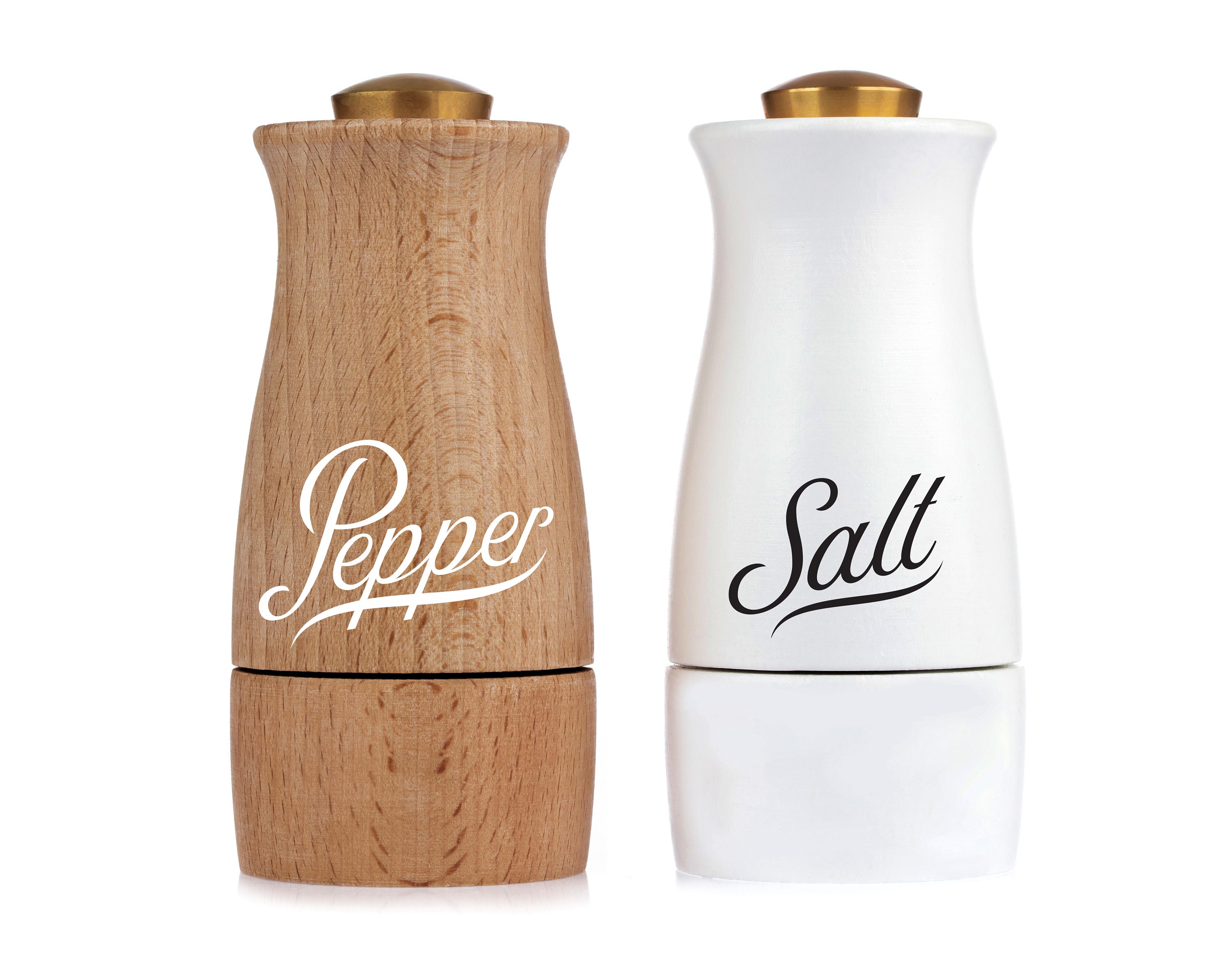 Salt & Pepper Sticker Decal Labels - Set of 2 Labels - Spice ...