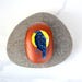 Raven Bird Totem Artwork Pocket Rock Black Raven Pebble Spirit Animal ...