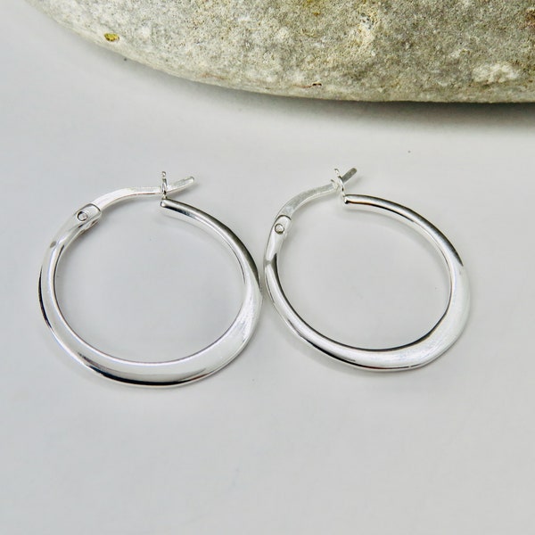 Simple Hoop Earrings - Etsy Canada
