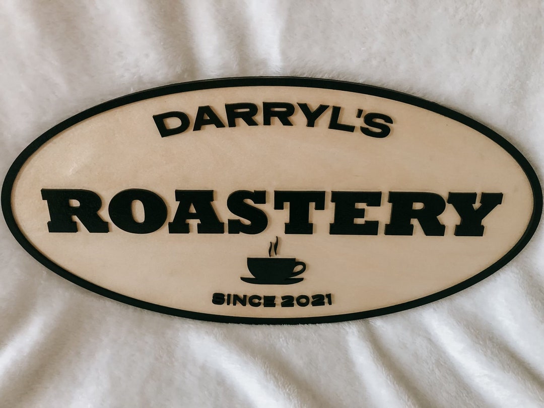 Custom Personalized 3D Layered Lettering Coffee Sign ~ Handmade Wooden ...