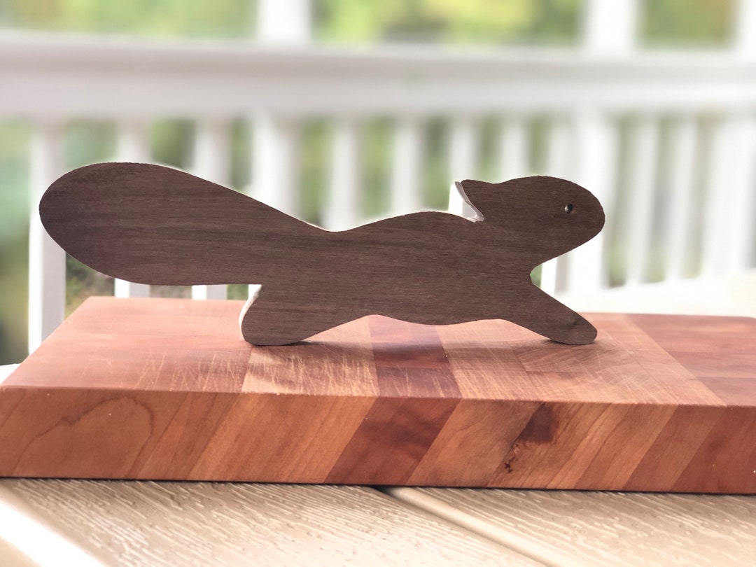 Handmade Wooden Oven Rack Push/pull Squirrel: Kitchen Gadget - Etsy