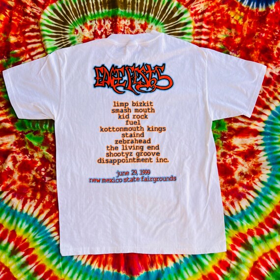 Vintage 1999 Limp Bizkit Kid Rock Smash Mouth Edgefes… - Gem