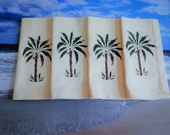 Decoupage Napkins Tropical Palm Tree Leaf Paper Napkins Set - Etsy
