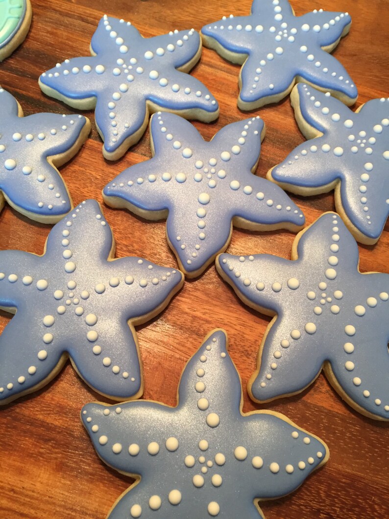 Starfish Cookies - Etsy