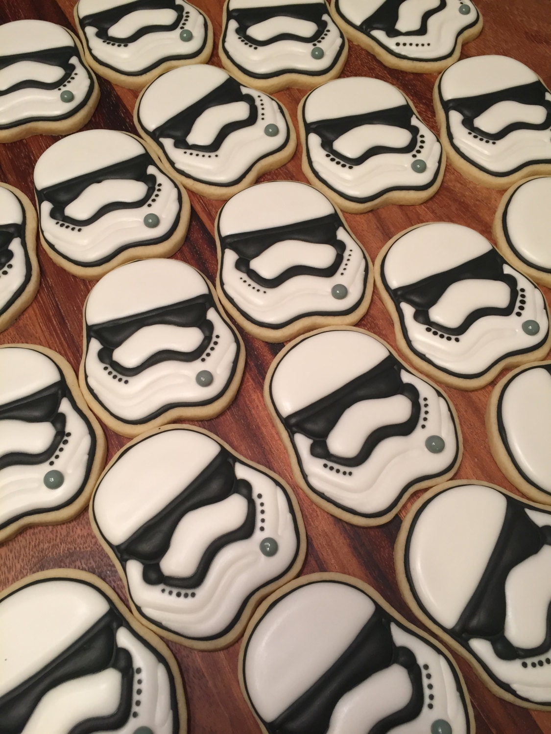 Stormtrooper Sugar Cookies 12 | Etsy