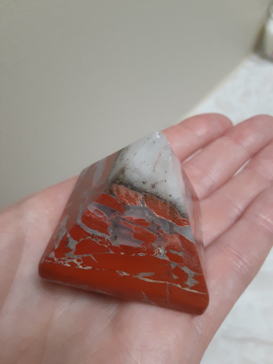 Red Jasper - Crystal Pyramid - Red Jasper Stone - Red Jasper Crystal - Etsy