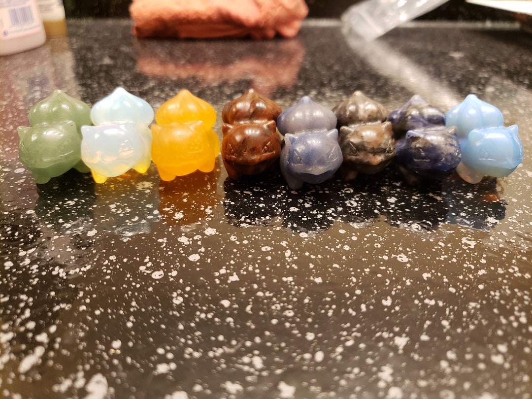 Crystal Bulbasaur - Pokemon Figurines - Pokemon Crystal - Pokemon ...