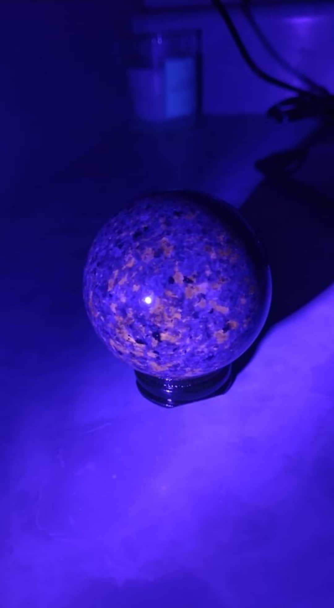 Yooperlite Sphere - Yooperlite - Yooperlite Stones - Glowing Rocks - UV ...