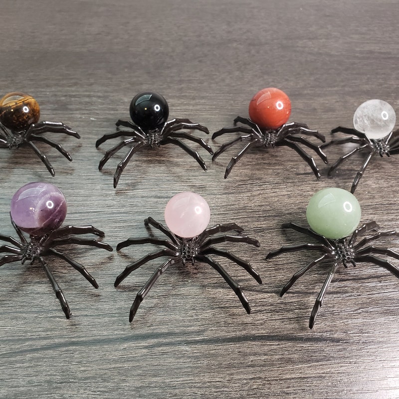 Crystal Spider - Etsy