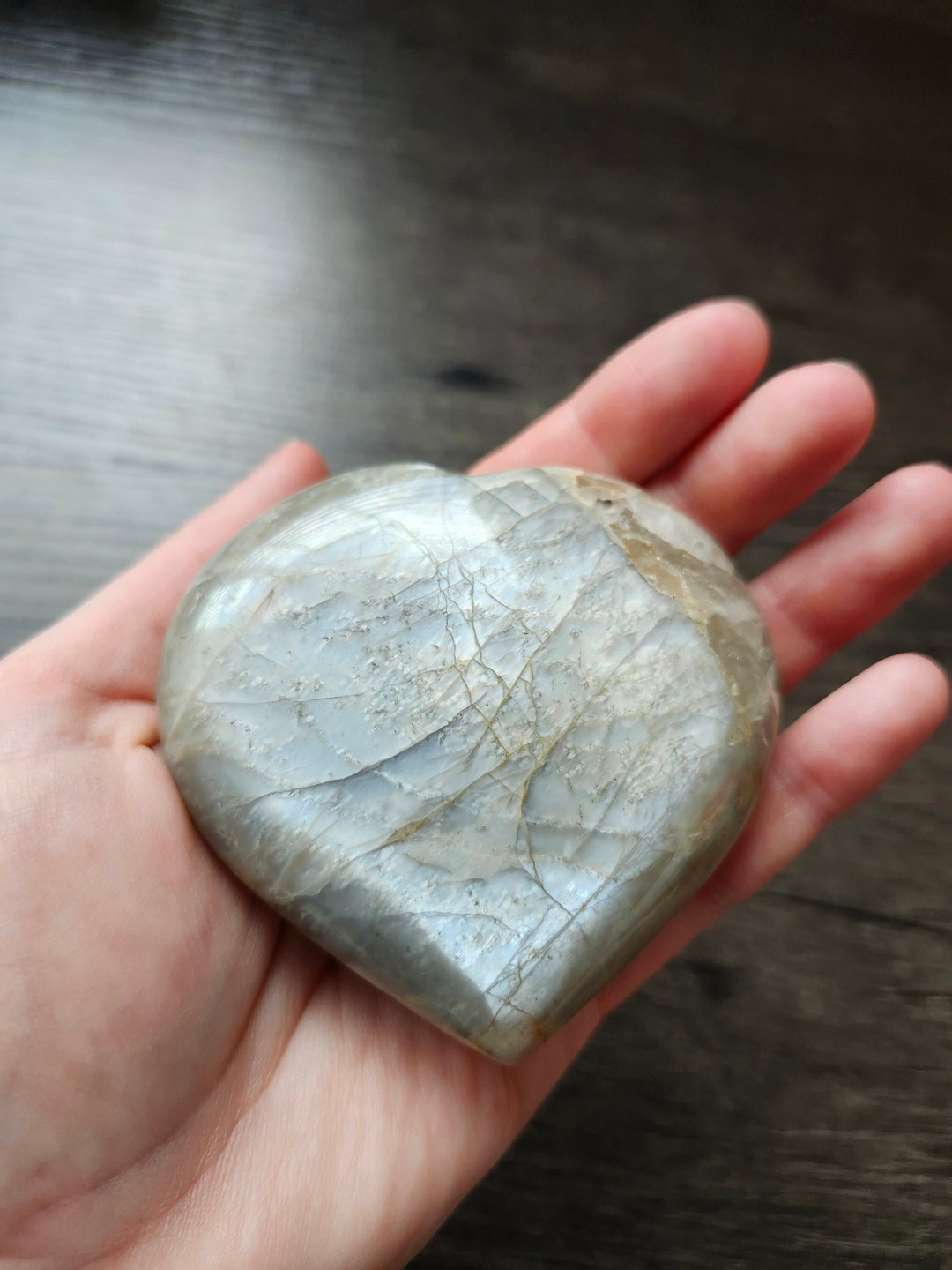 Moonstone Heart - Moonstone Grey - Moonstone Grey - Moonstone Gray ...