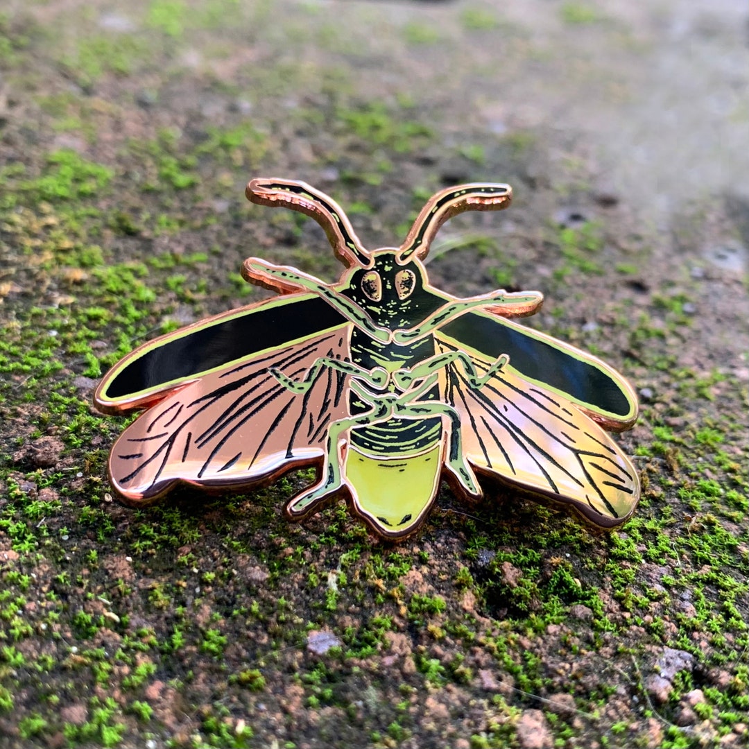 Firefly Enamel Pin (glows in the Dark) - Etsy