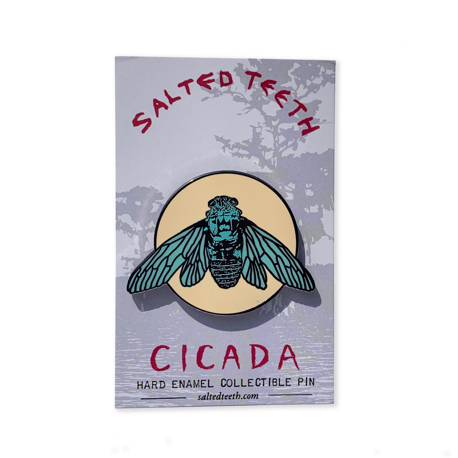 Cicada Hard Enamel Pin - Etsy