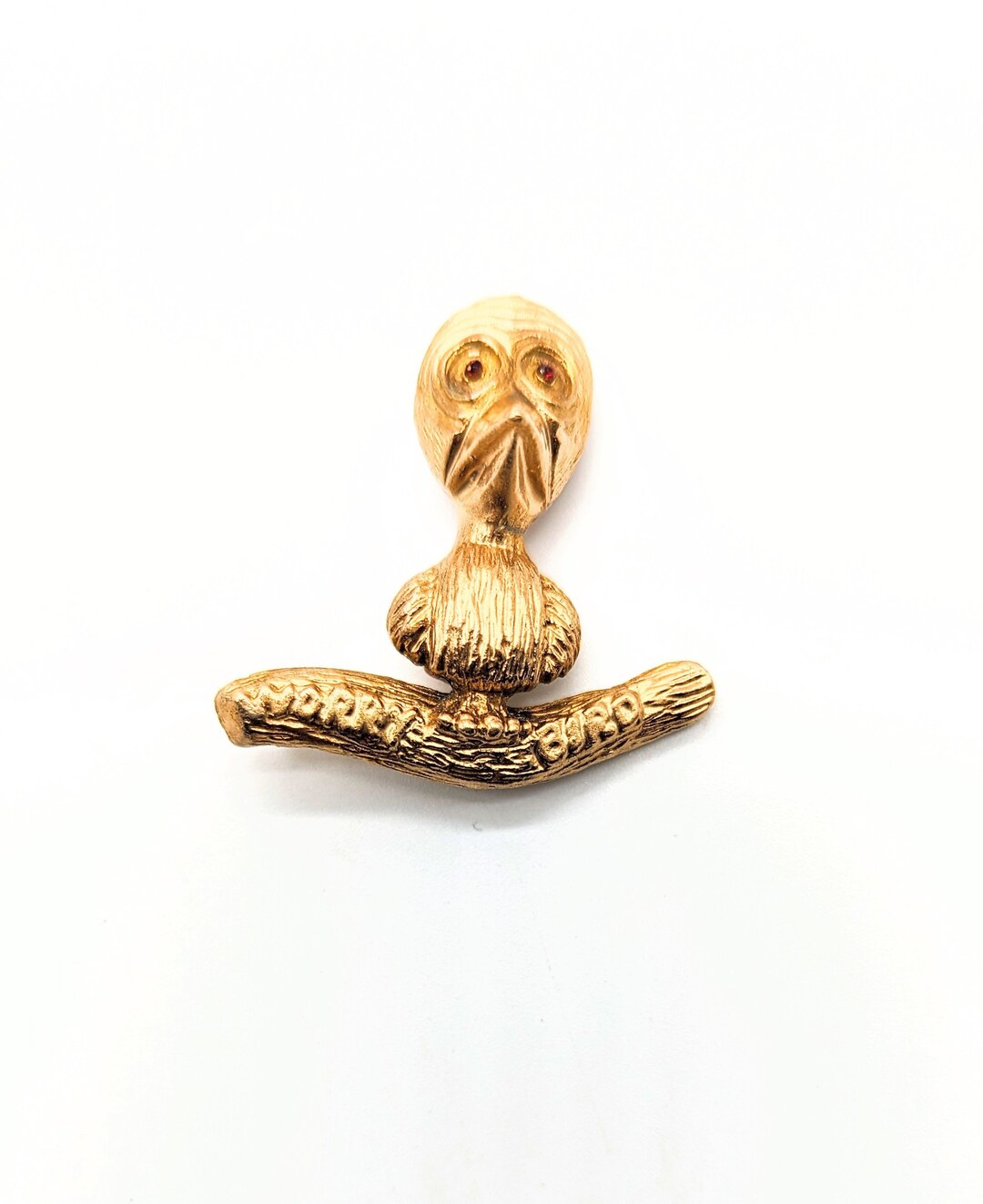 Vintage Worry Bird Pin Brooch - Etsy