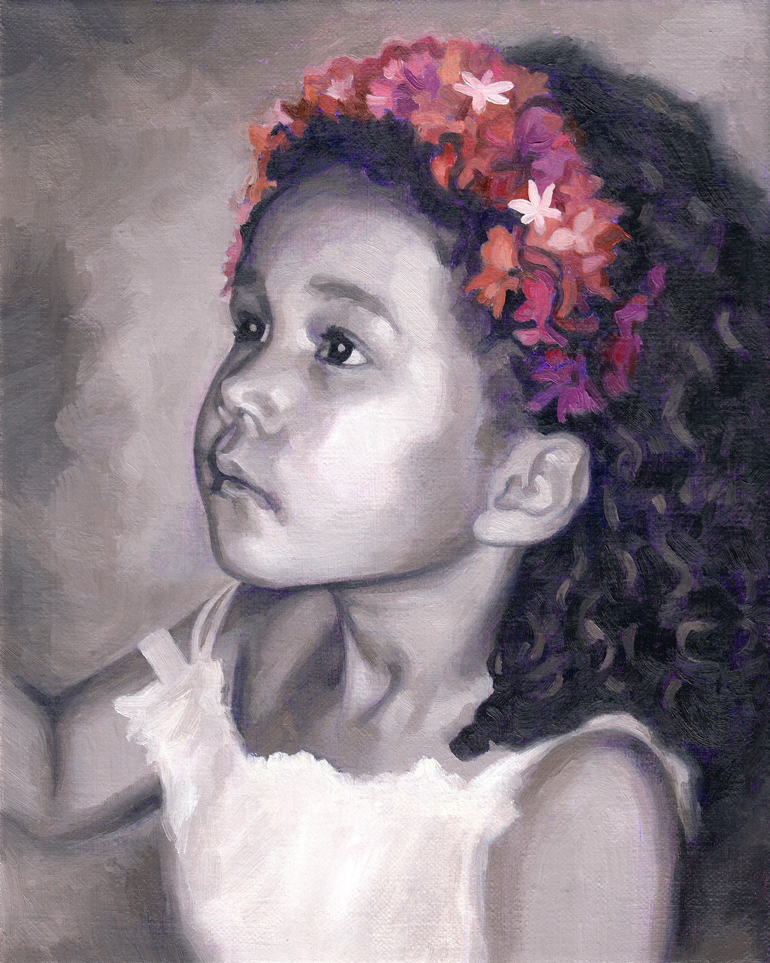 Custom Child Portrait Painting - Full Body Portrait - Custom Painting ...