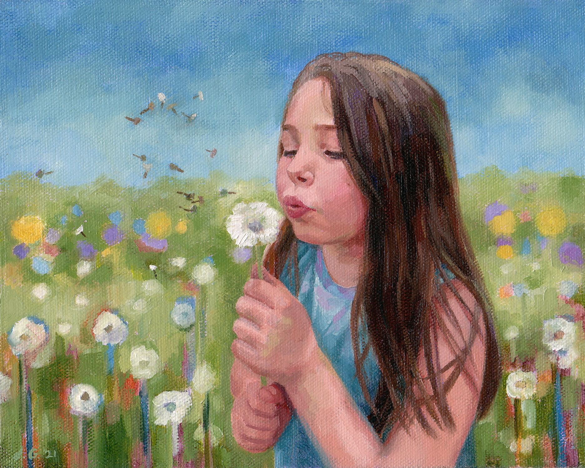 Custom 8x10 Portrait Painting Original Oil Painting by - Etsy