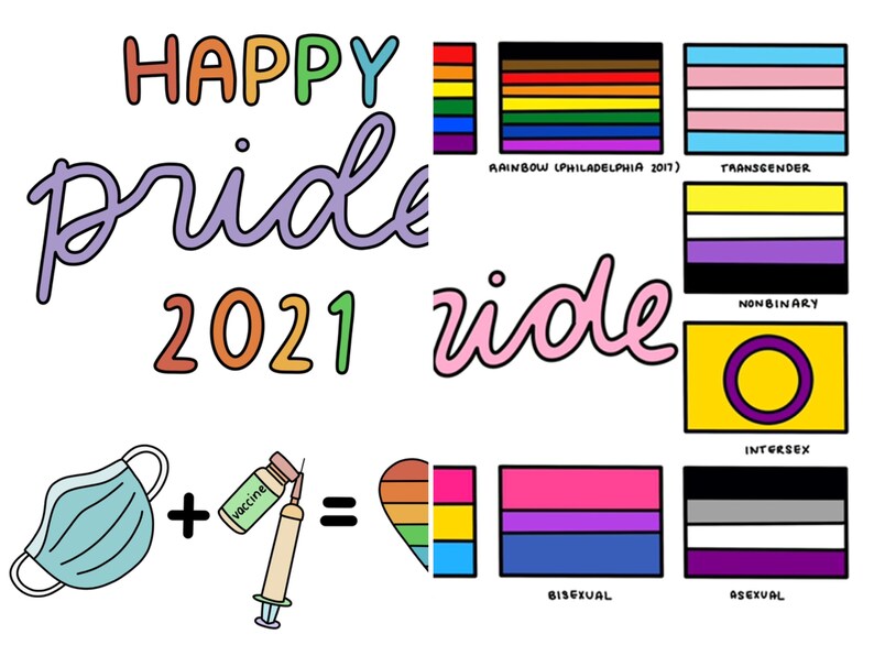 Pride 2021 Coloring Pages | LGBTQ Pride | Gay | Digital Download ...