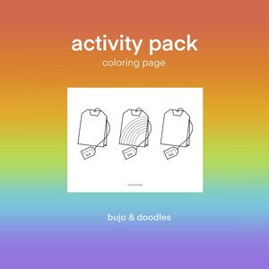Pride Month Activity Pack | Digital Download | Coloring Sheet ...