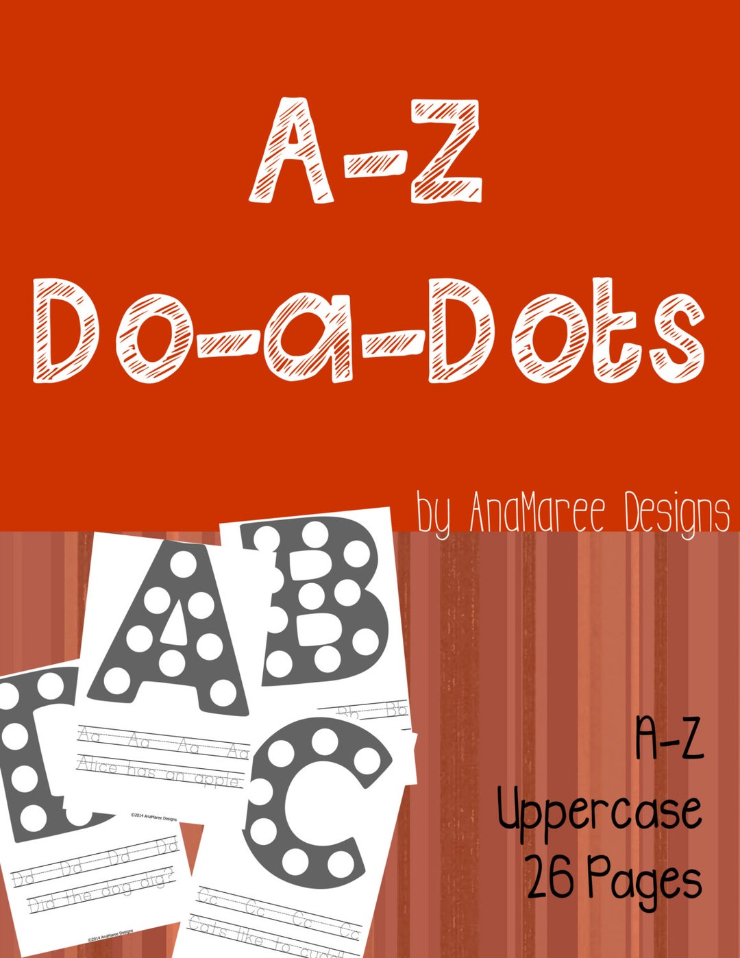 Homeschool Printable, Alphabet, Do-a-dot, Do a Dots, ABC, Abcs ...