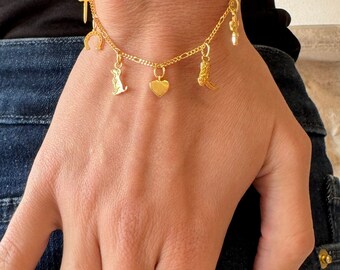 Charm Bracelets - Etsy