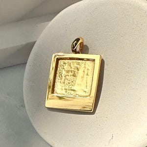Polaroid Photo Charm in Gold, Silver, Rose Gold | Dainty Minimalist ...