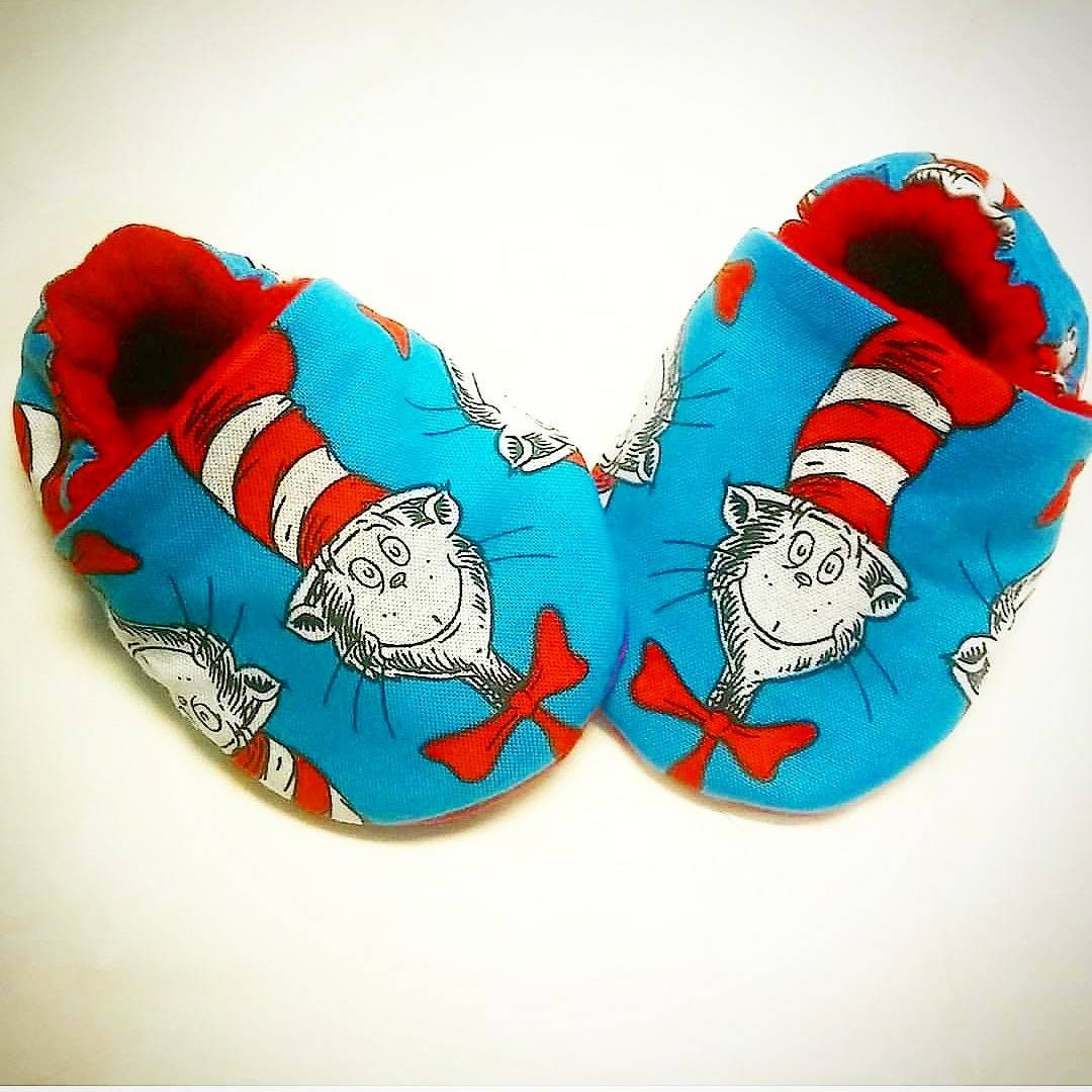 Cat Baby Booties. Size Newborn to US 6. Handmade. - Etsy