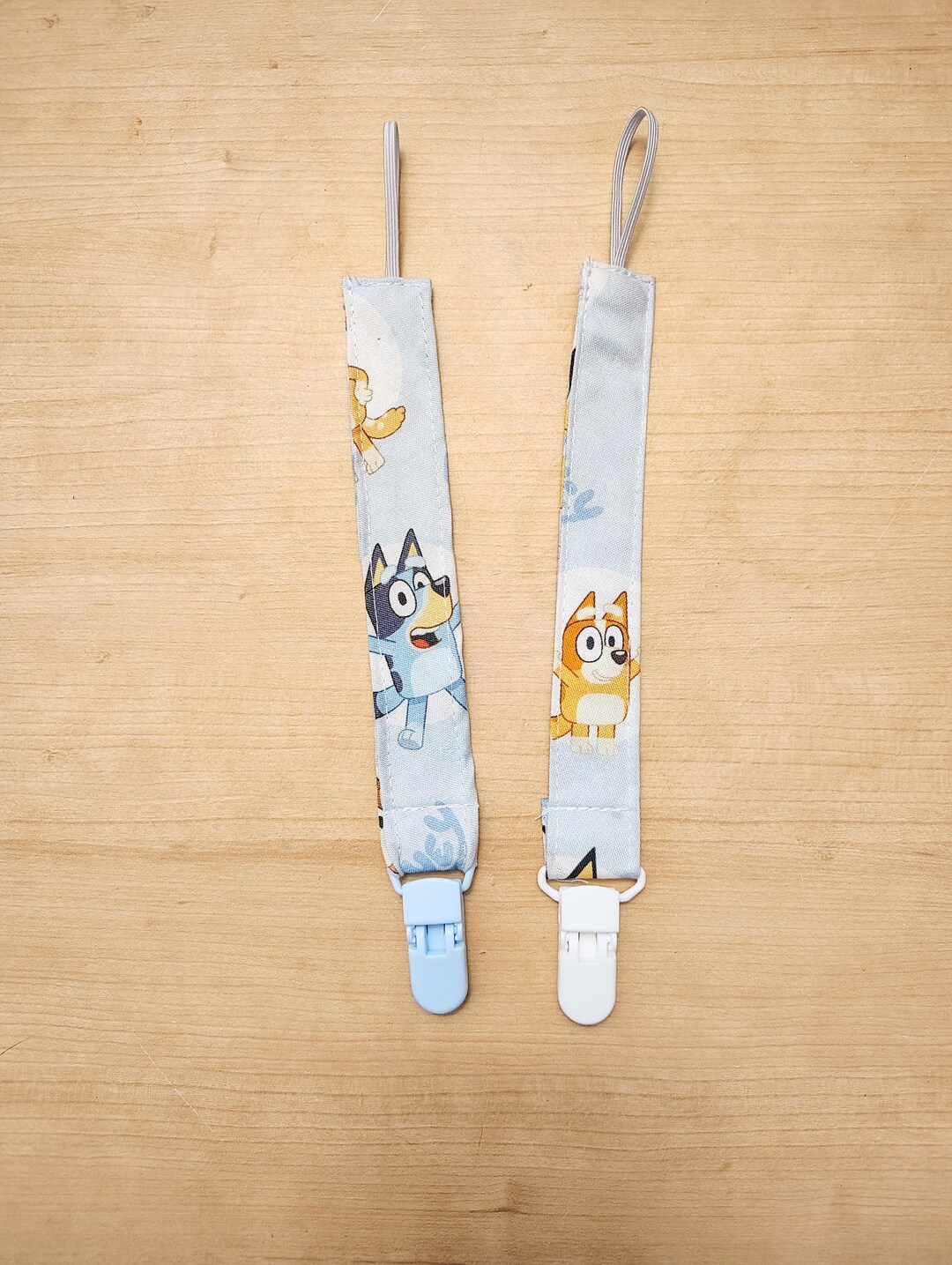 Bluey Inspired Baby Pacifier Clips. Sold Separately or as a Set ...