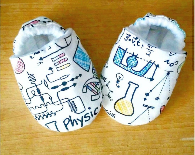 Science Theme Baby Shoes - Etsy