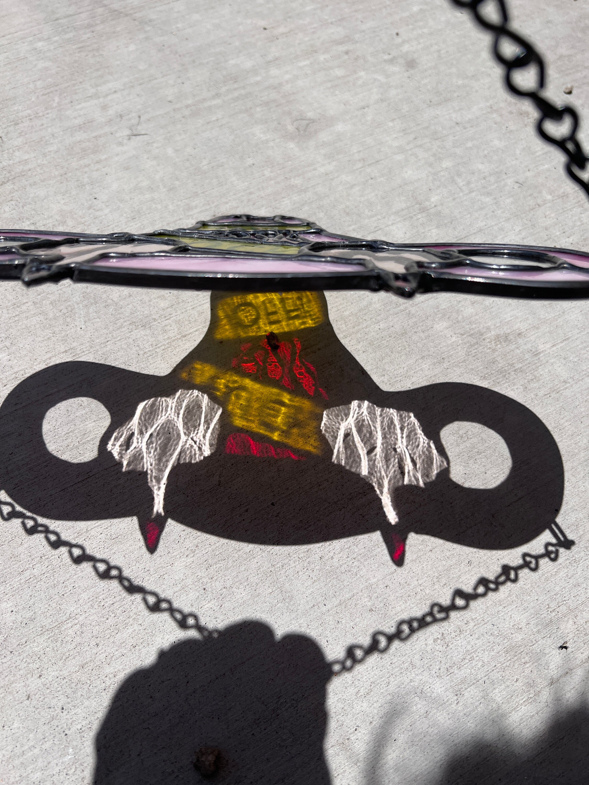 Angry Flip off Uterus Stained Glass - Etsy