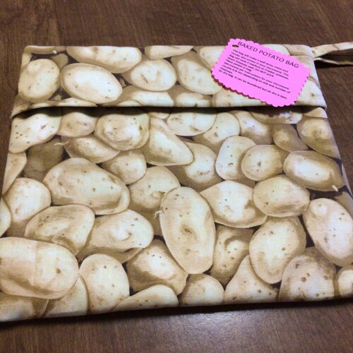 Microwave Potato Bag Baked Potato Bag Baked Potato Sack - Etsy