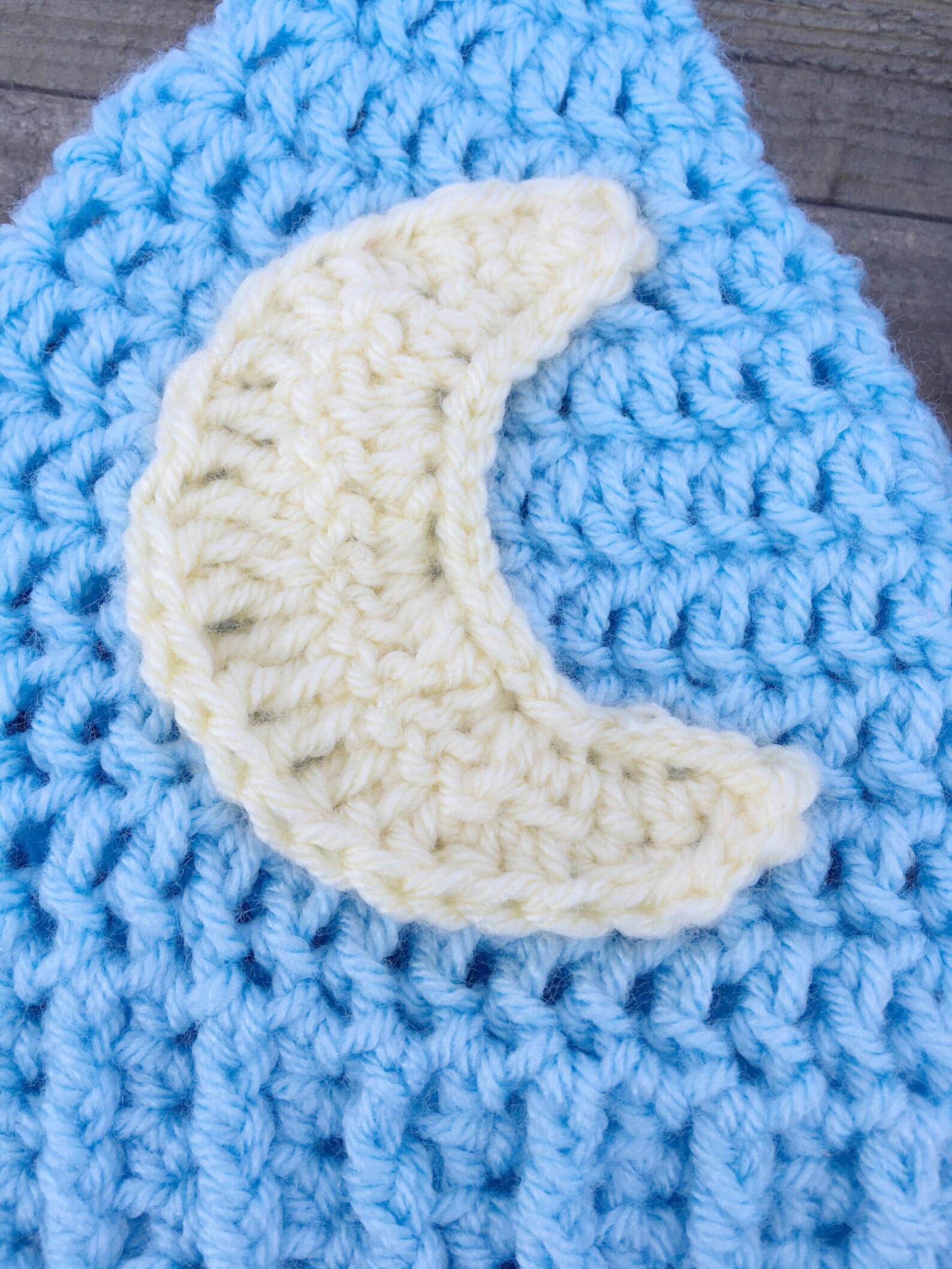 Newborn Moon Hat Crochet Moon Hat Newborn Moon Hat Photo - Etsy