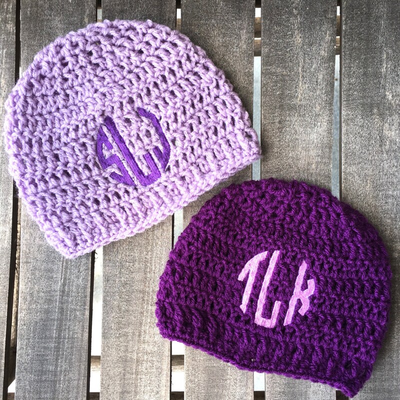 Crochet Monogram - Etsy