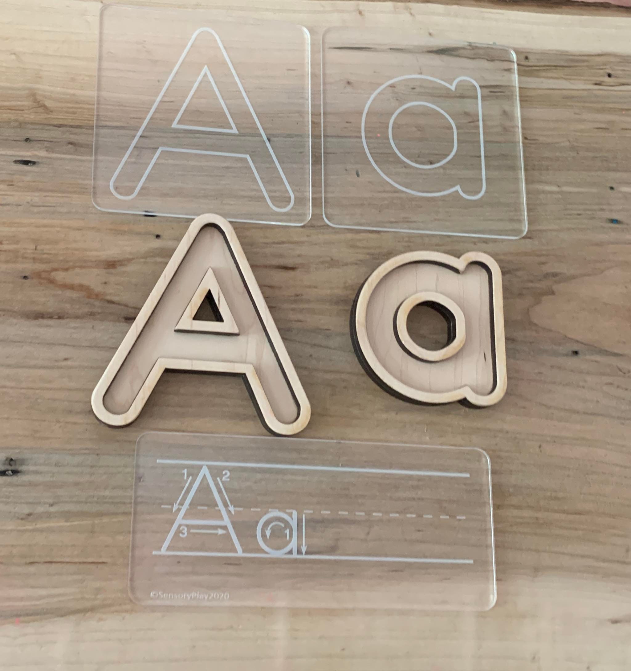 Learn the Alphabet Set, Letters of the Alphabet, Abc Learning Kit ...