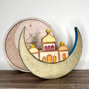 Wooden Mosque Puzzle, Puzzle for Ramadan, Islamic Mosque Puzzle ...