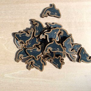 100 Under the Sea Counters Set, Clownfish, Orca, Killer Whale, Crab ...
