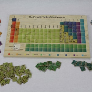 Periodic Table Set, Element Set, Table of the Elements, Homeschool ...