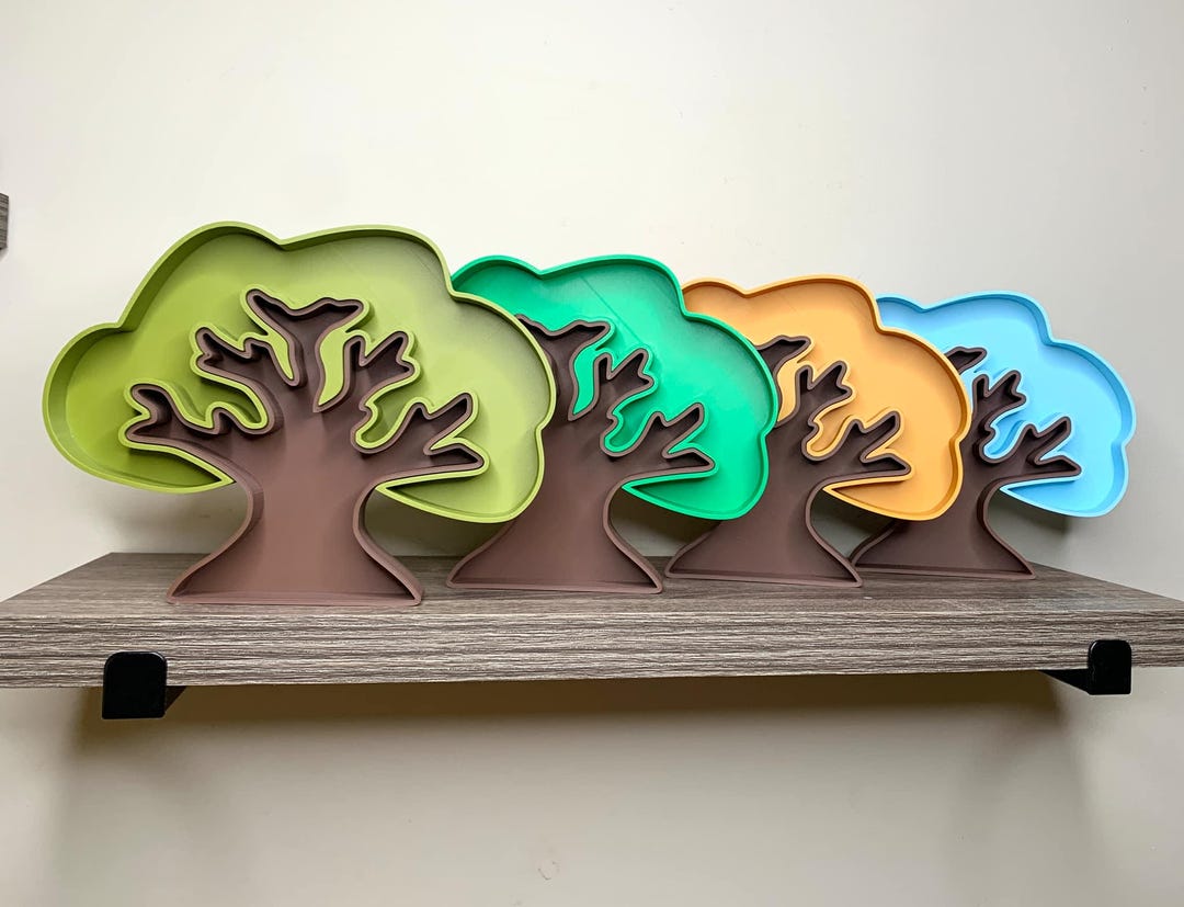 Interchangable Seasonal Tree Sensory Play Set, Autumn Tree Sensory Bin ...