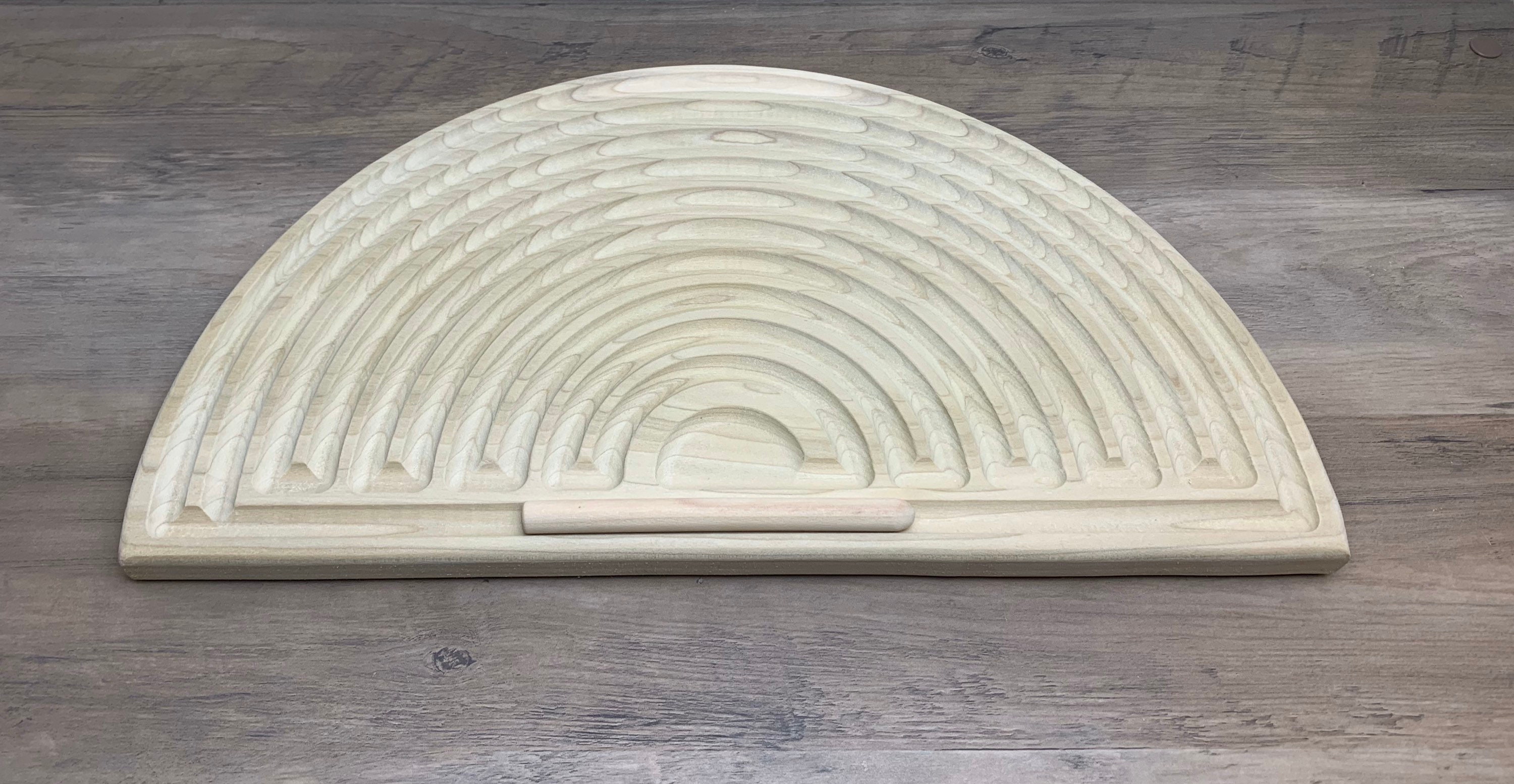 Wooden labyrinth rainbow labyrinth wooden rainbow maze | Etsy