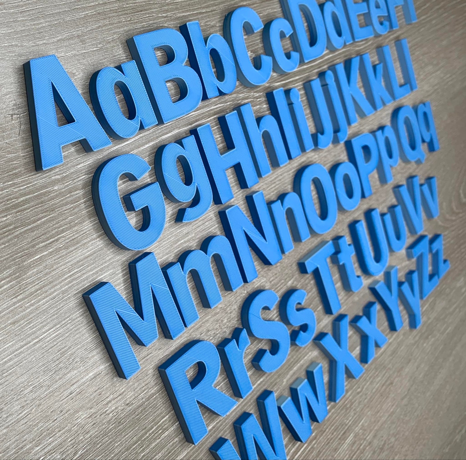 Movable Alphabet, Abc Letters, Homeschool Alphabet Set, Eco Friendly ...