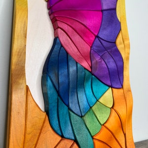 Wavy 3D Wooden Puzzle Wavy Butterfly Puzzle Wooden Toys - Etsy