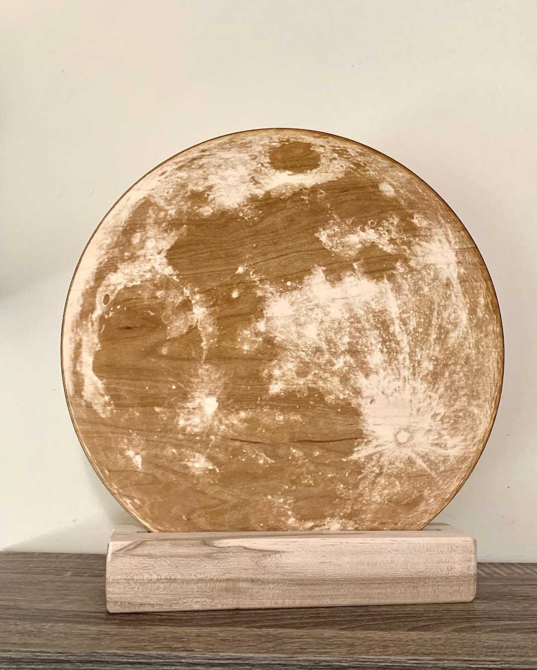 Full Moon Decoration, Moon Backdrop, Moon Phase Decor, Pretend Play ...