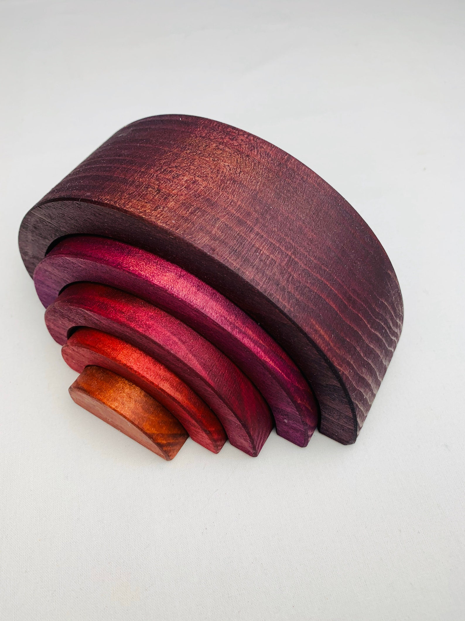 Beet Stacker Puzzle Wooden Beet Wooden Vegatable Wooden | Etsy