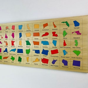 U.S. States Learning Set, States and Capitals, State Flags, Educational ...