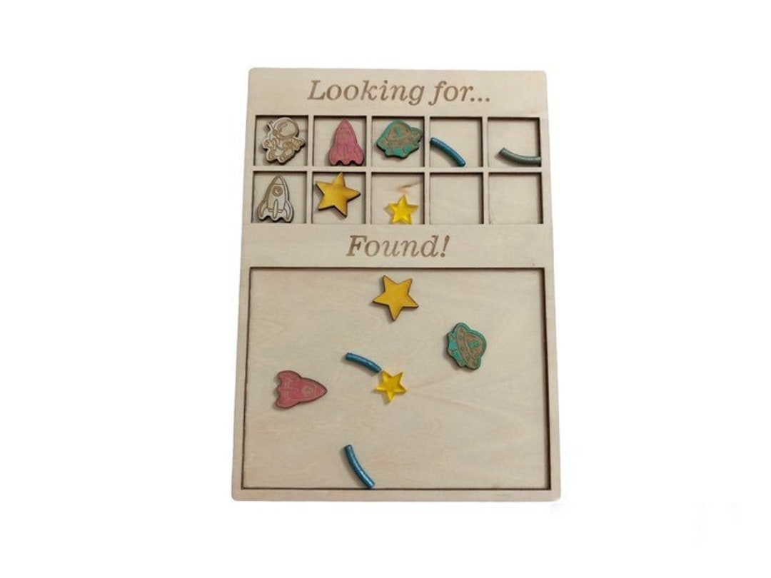 Find the Object Board, I Spy Board, Treasure Hunt Board, Sensory Filler ...