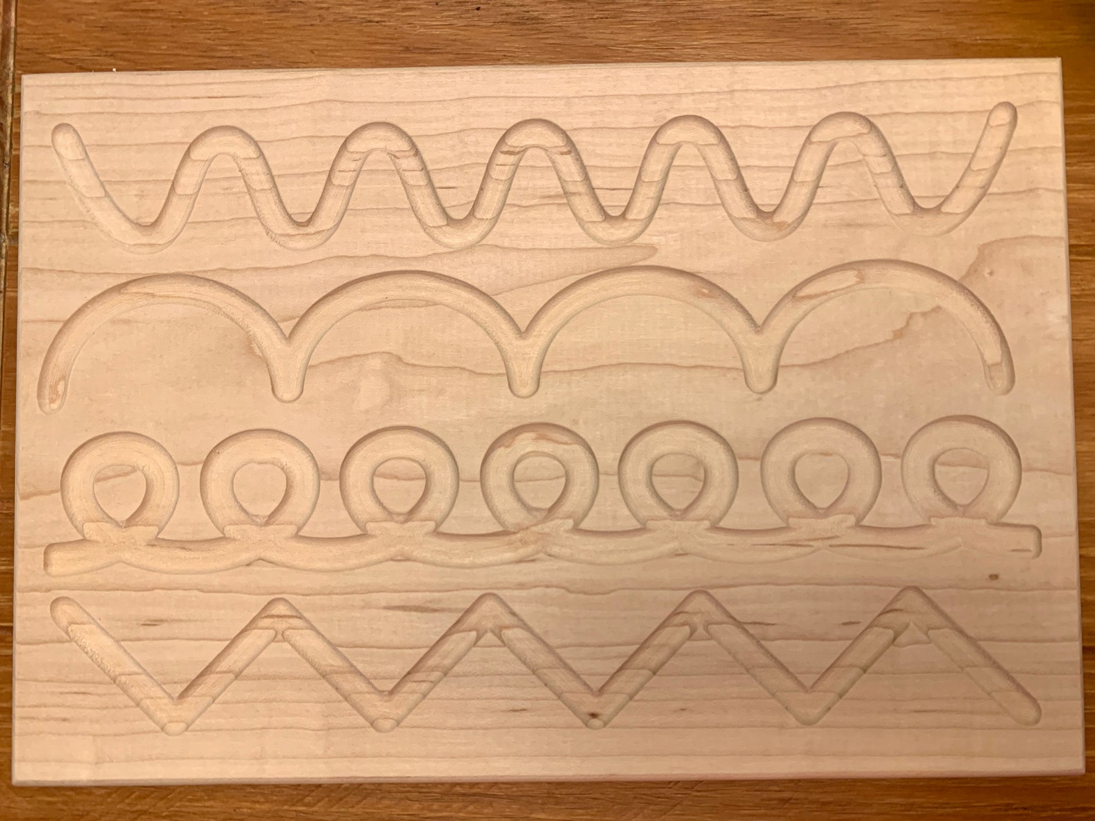 Pattern Tracing Board Prewriting Board Montessori Toy - Etsy