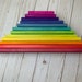 Building Boards, Board, Rainbow Boards, Rainbow Block, Wooden Toys - Etsy