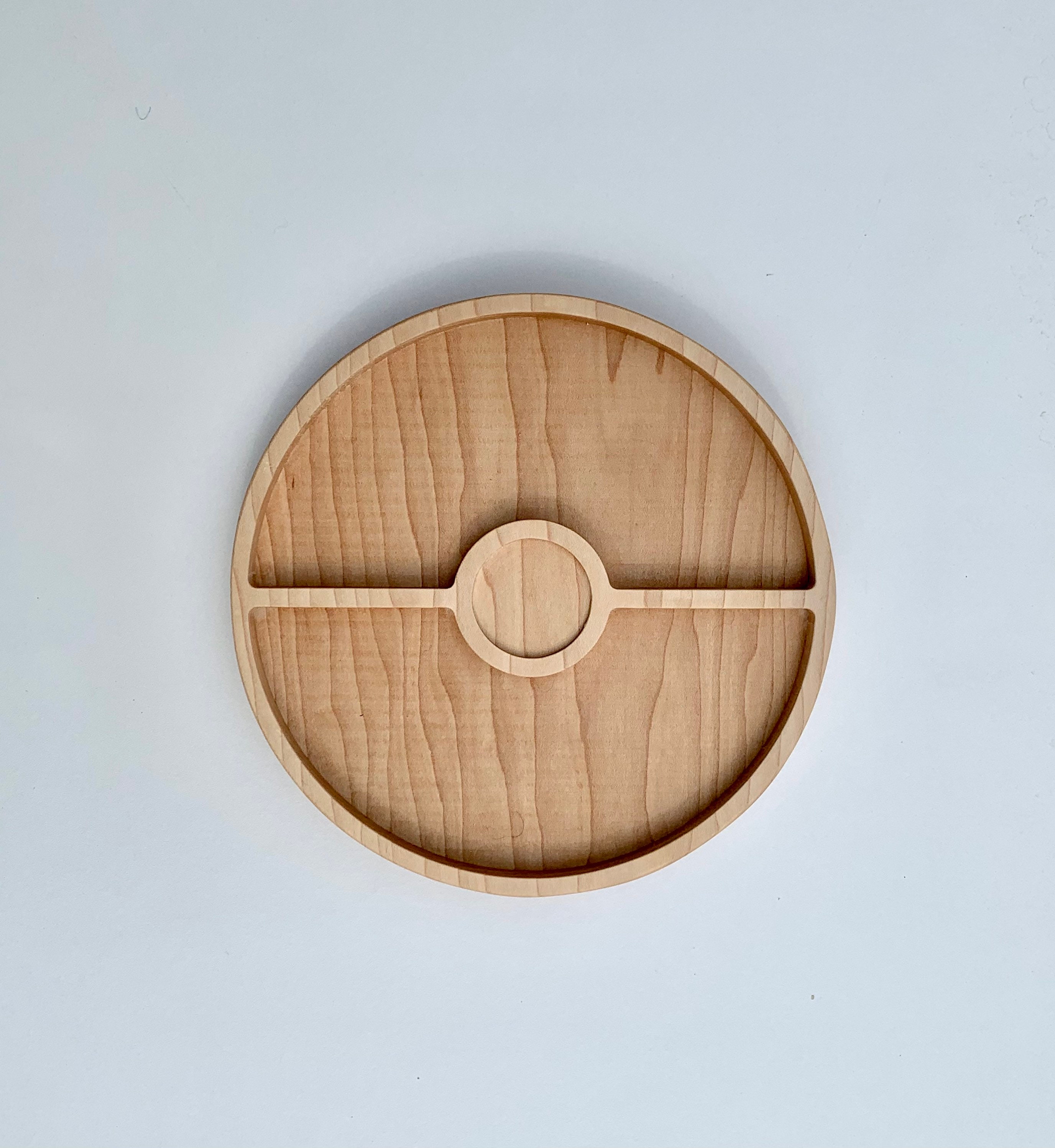 2 part tray wooden tray tinker tray even/odd tray math | Etsy