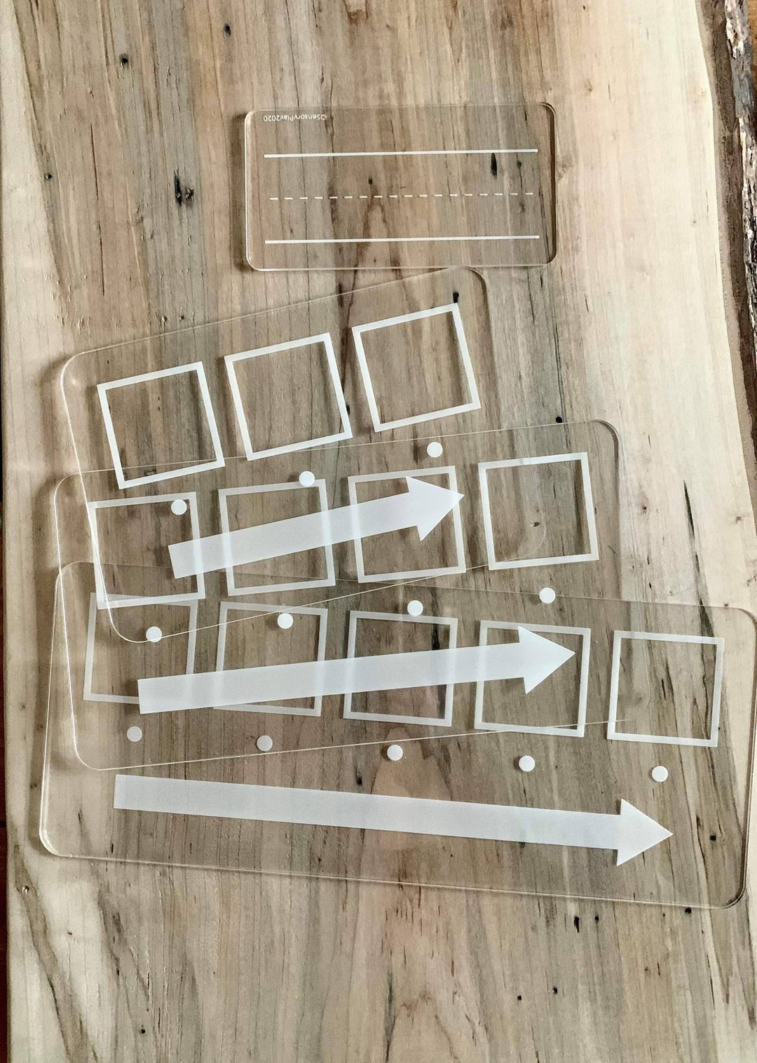 Dry Erase Cvc/e Word Building Board, Acrylic Cvc/e Board, Educational ...