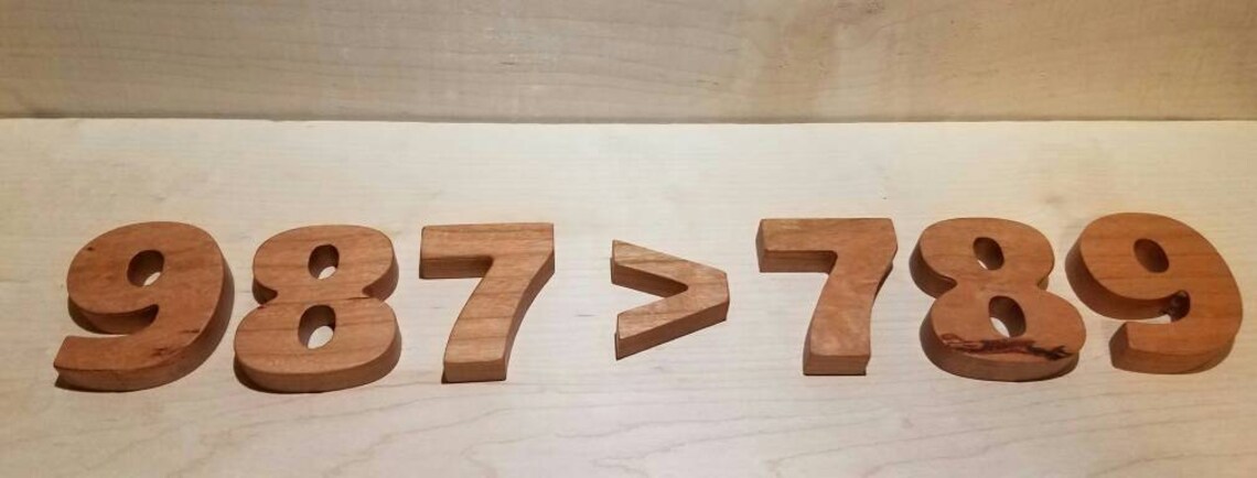 Wooden Math Set Math Set Learn Math Montessori Math - Etsy