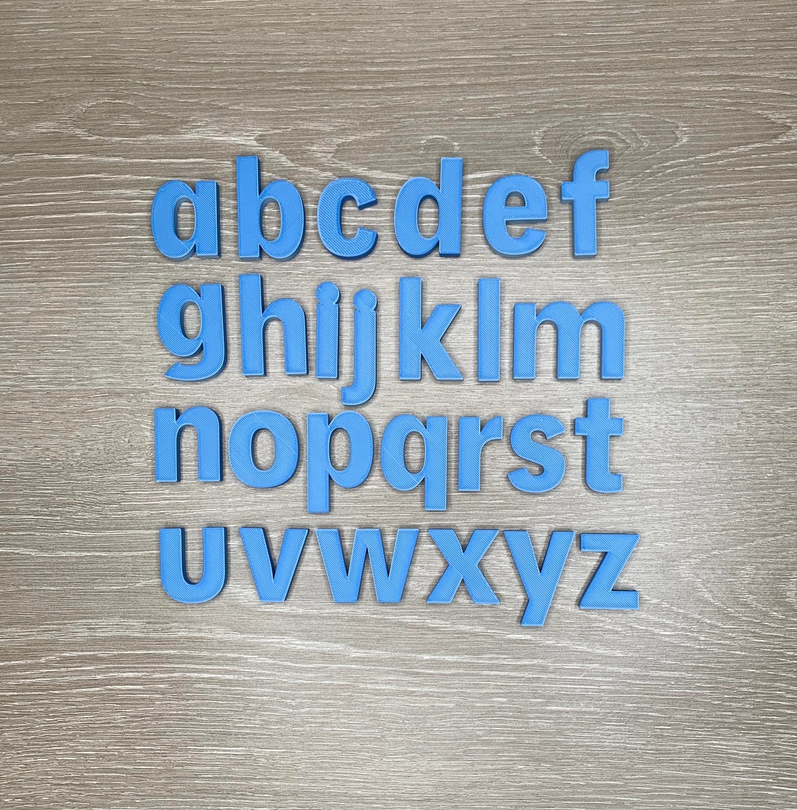 Movable Alphabet, Abc Letters, Homeschool Alphabet Set, Eco Friendly ...