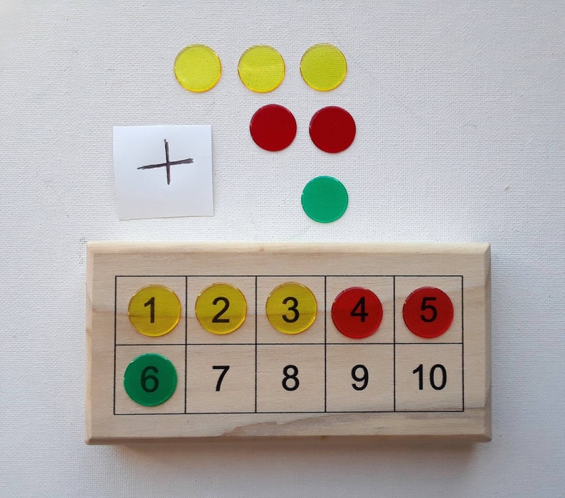 Counting Board, Number Board, Ten Frame, Math Board, 10 Board, Ten ...